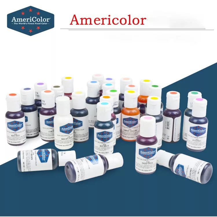 AmeriColor Soft Gel Paste Food Color .75 oz (21g) ( جل ملون غذائي ...